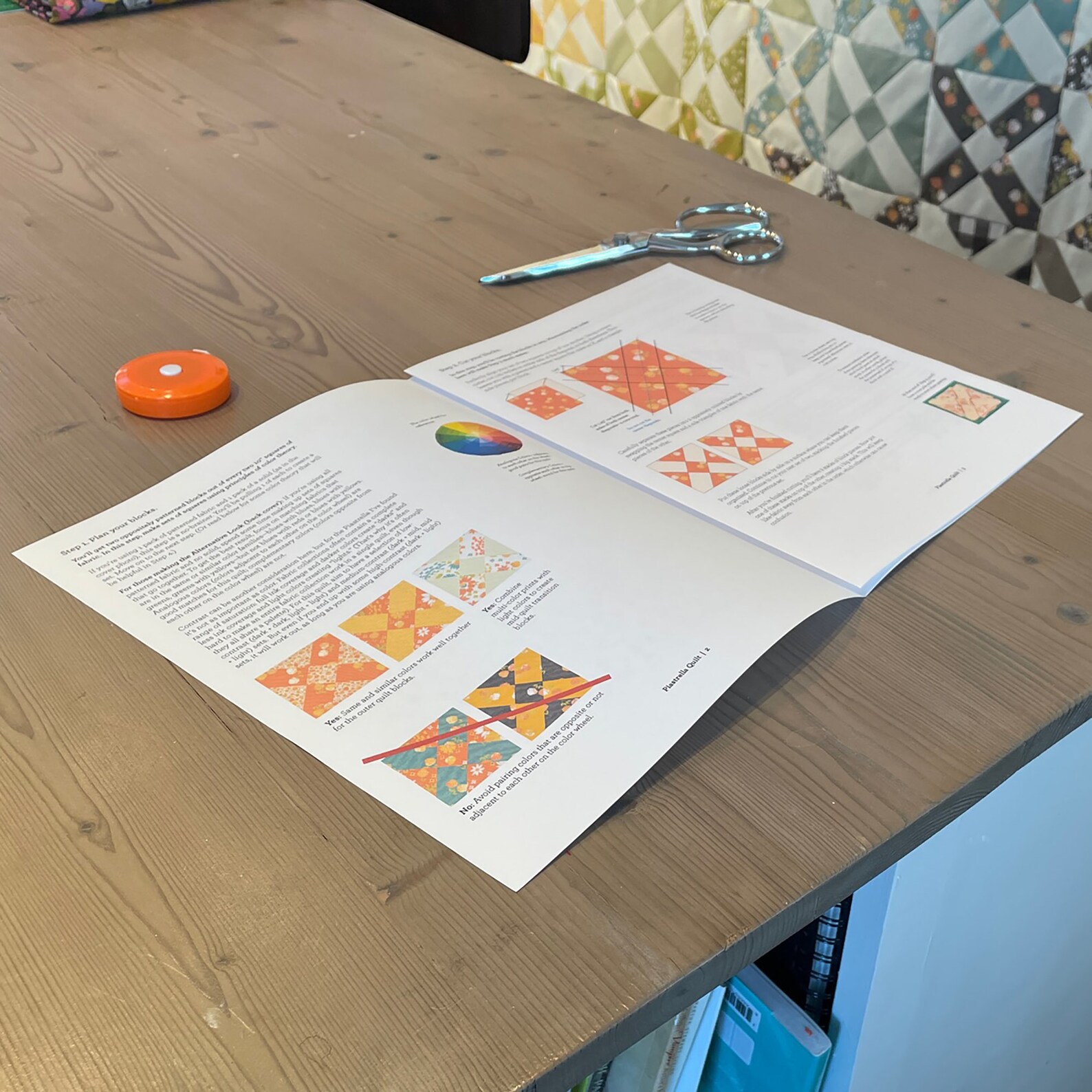 Piastrella Quilt Pattern using the Old Italian Quilt Block | Etsy