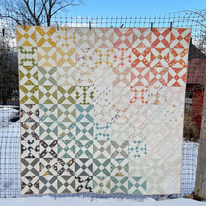 Piastrella Quilt Pattern using the Old Italian Quilt Block - Etsy