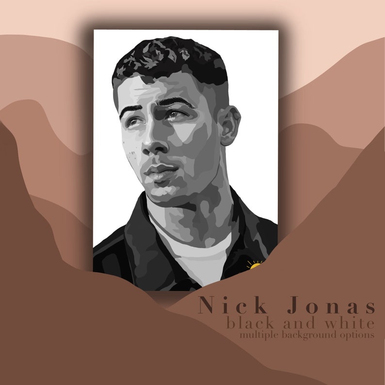 NICK JONAS PRINT - Etsy
