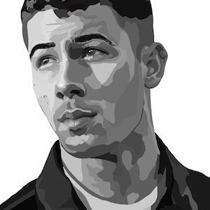 NICK JONAS PRINT - Etsy