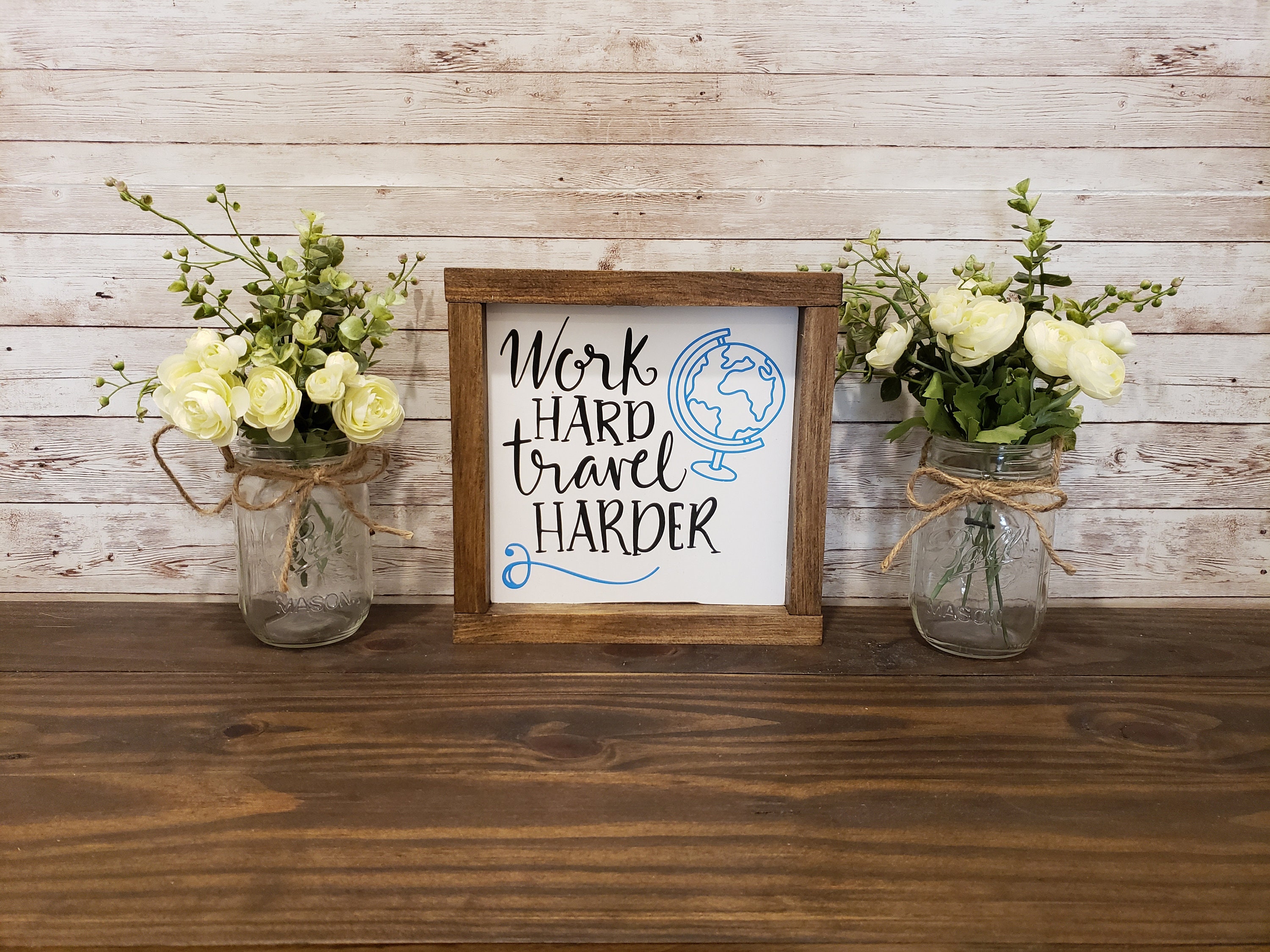 Travel Sign Travel Decor Travel Lover Travel Gift World - Etsy UK