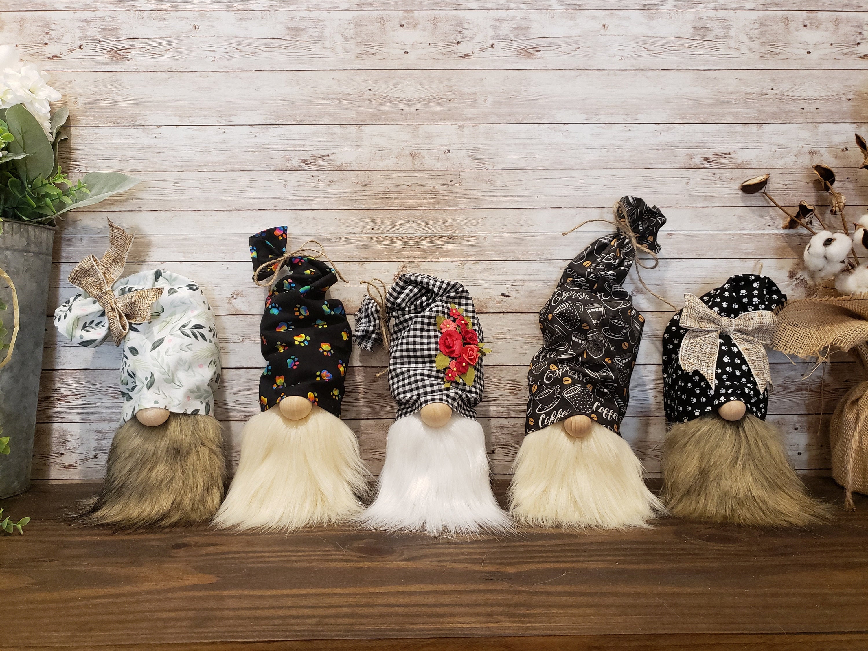 Farmhouse Gnomes Paw Print Gnomes Coffee Gnome Espresso | Etsy