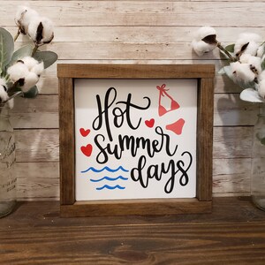 Summer Sign, Summer Decor, Summertime Decor, Beach Sign, Beach Decor ...
