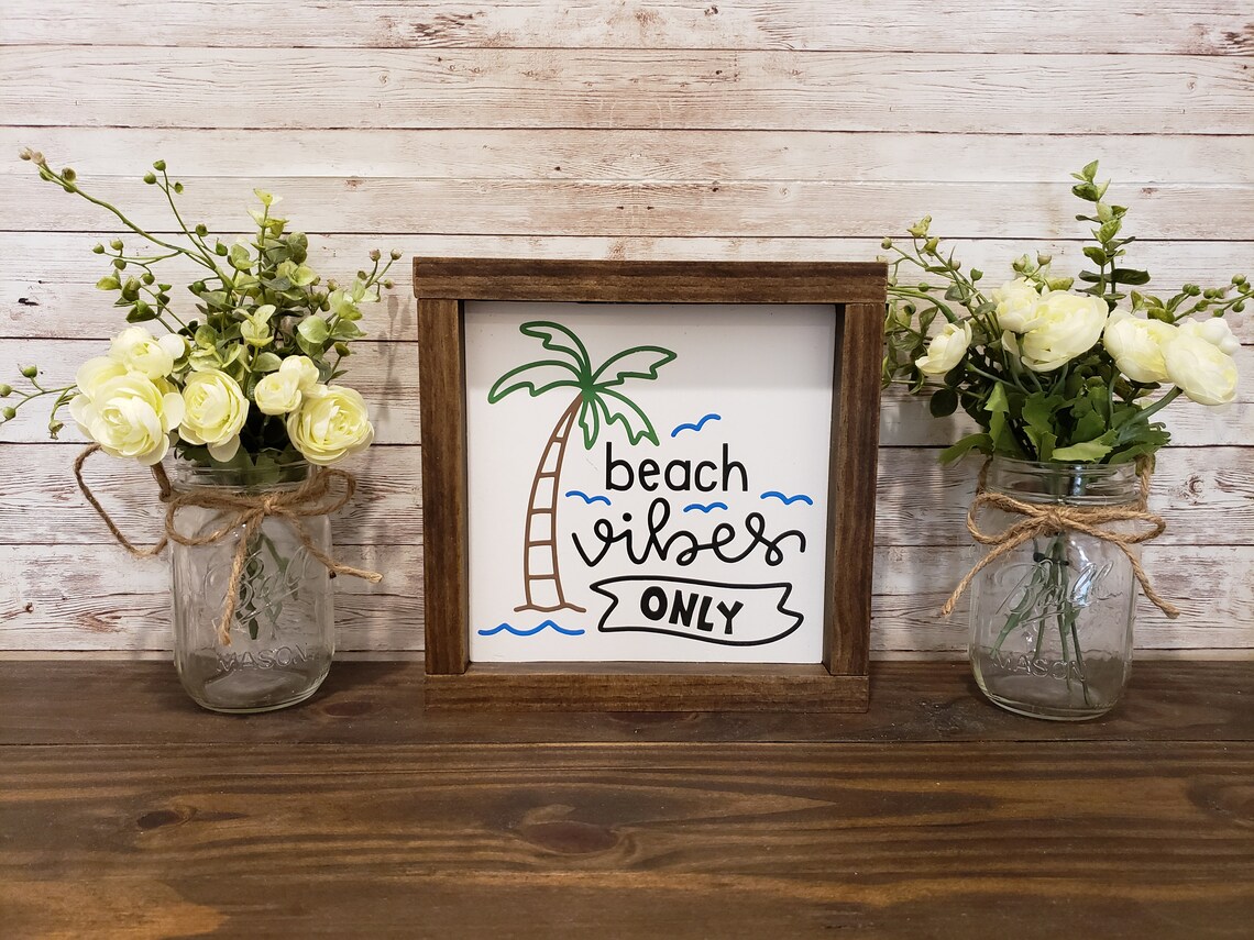 Summer Sign Summer Decor Summertime Decor Beach Sign Beach - Etsy