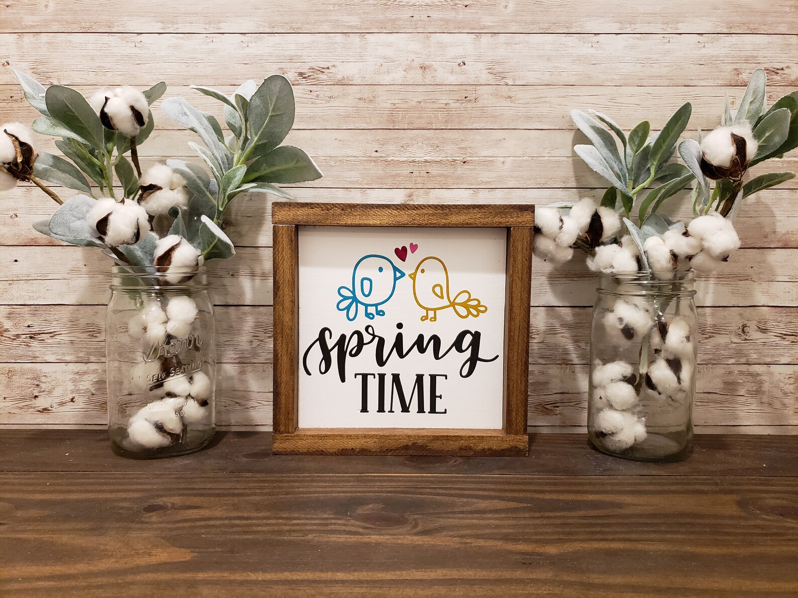Spring Signs, Springtime Signs, Hello Spring Signs, Farmhouse Signs ...