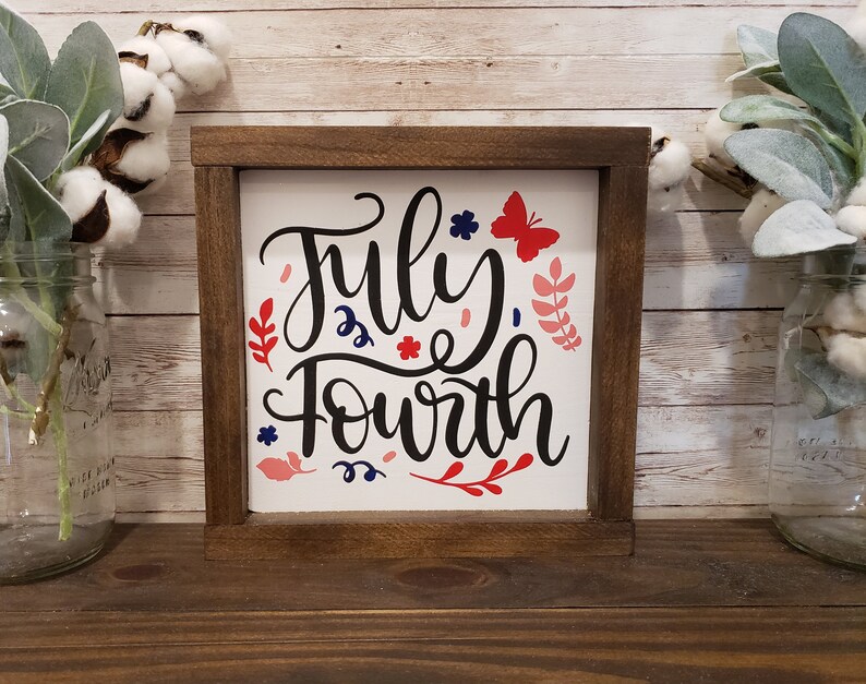 Fourth of July Signs, Patriotic Signs, Independence Day Signs, July 4th ...