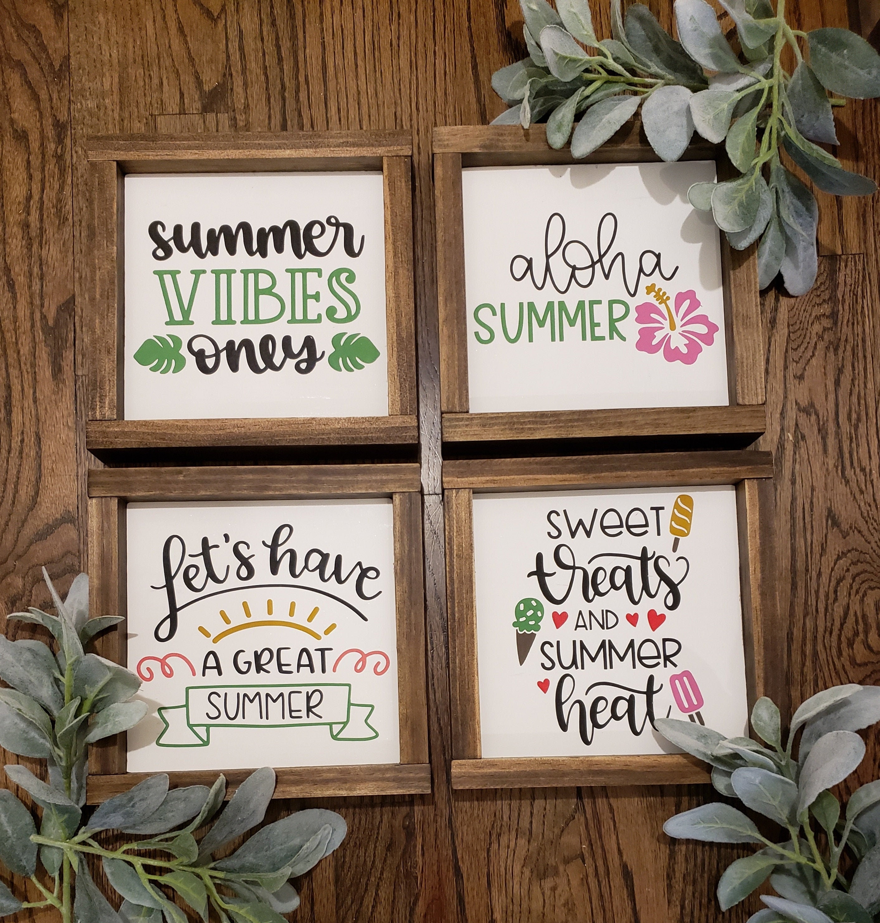 Summer Sign, Summer Decor, Summertime Decor, Farmhouse Sign, Farmhouse ...