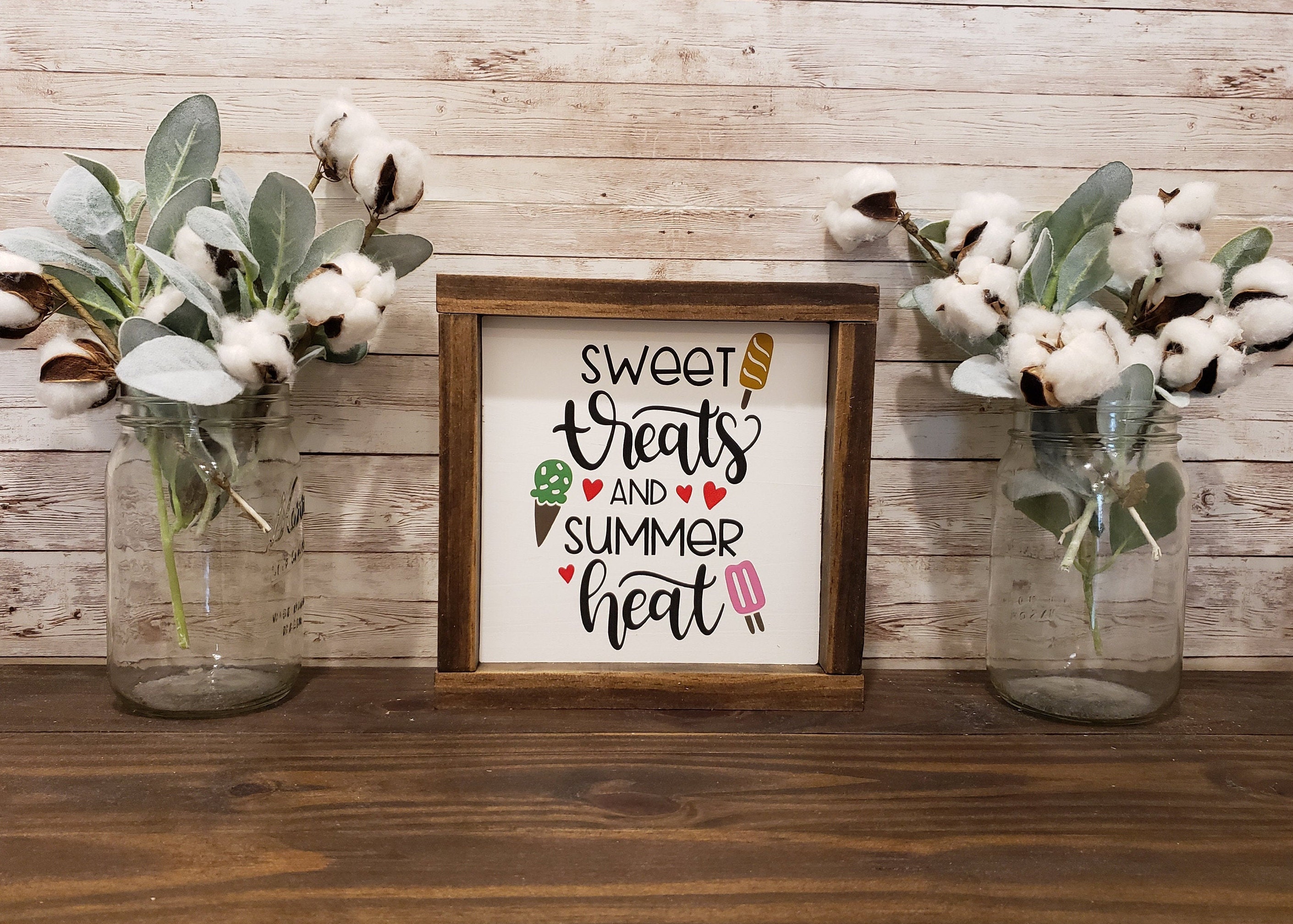 Summer Sign, Summer Decor, Summertime Decor, Farmhouse Sign, Farmhouse ...