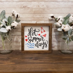 Summer Sign, Summer Decor, Summertime Decor, Beach Sign, Beach Decor ...