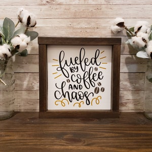 Coffee Signs, Coffee Decor, Coffee Lover Signs, Farmhouse Signs ...