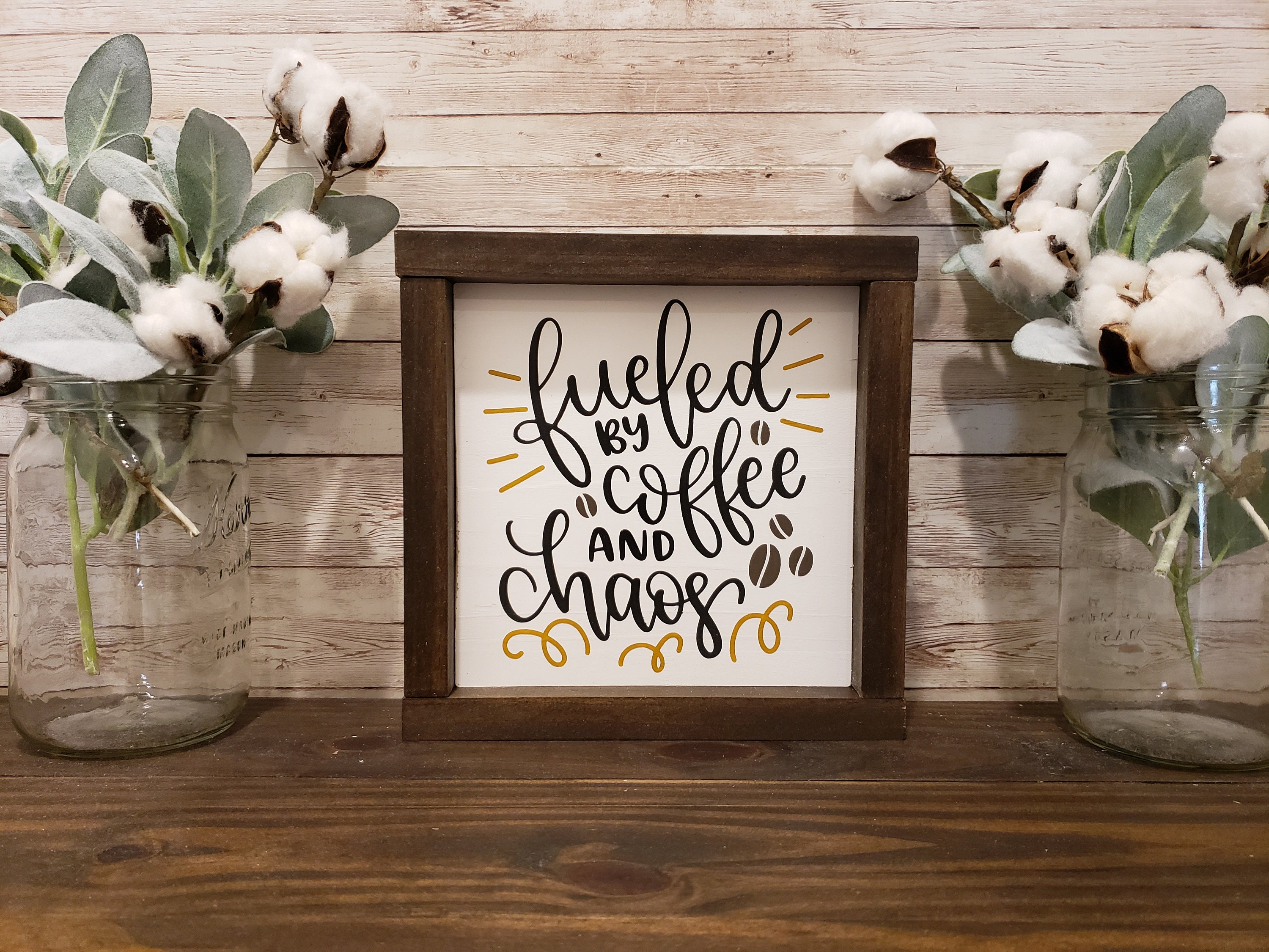Coffee Signs, Coffee Decor, Coffee Lover Signs, Farmhouse Signs ...