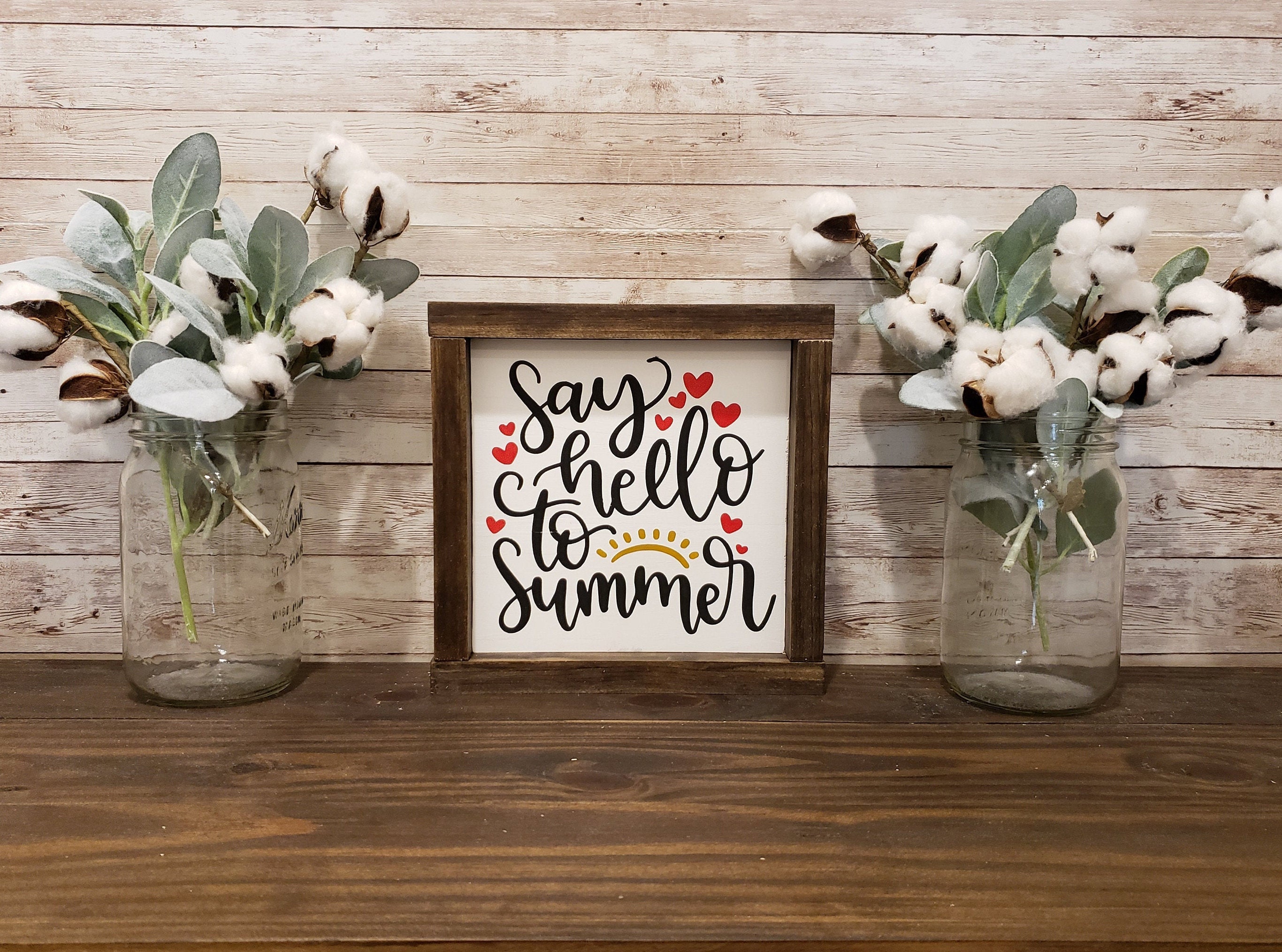 Summer Sign, Summer Decor, Summertime Decor, Beach Sign, Beach Decor ...