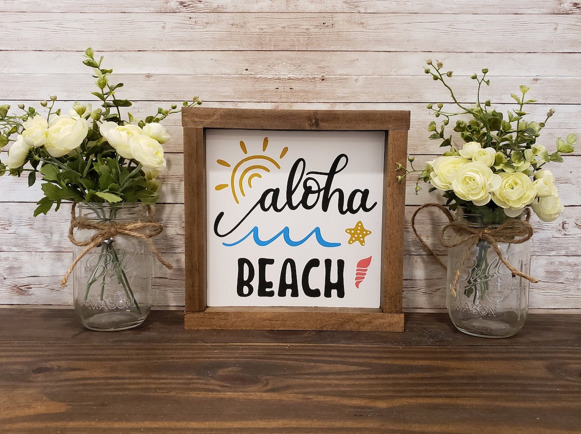 Summer Sign, Summer Decor, Beach Sign, Beach Decor, Coastal Decor ...