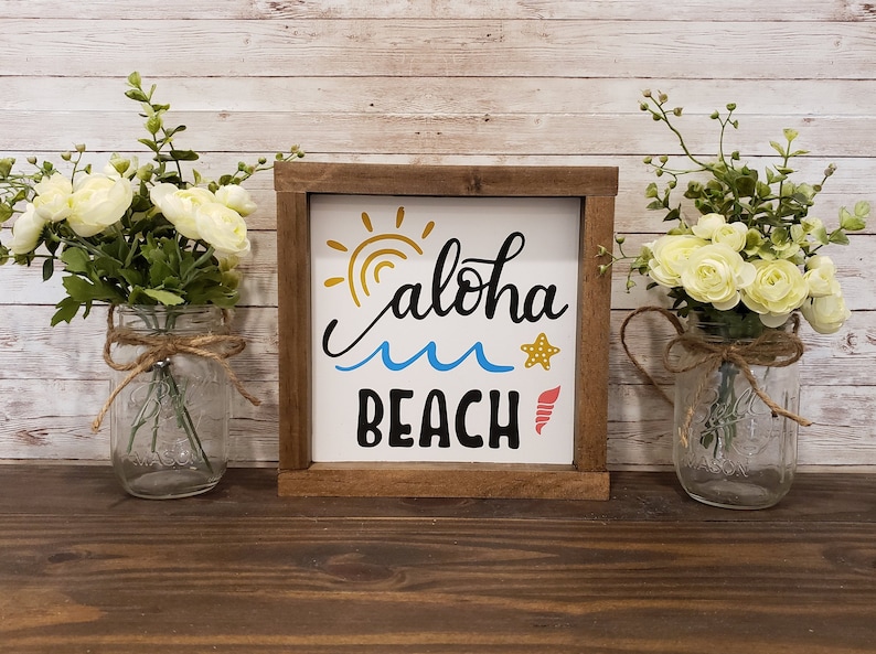 Summer Sign, Summer Decor, Beach Sign, Beach Decor, Coastal Decor ...
