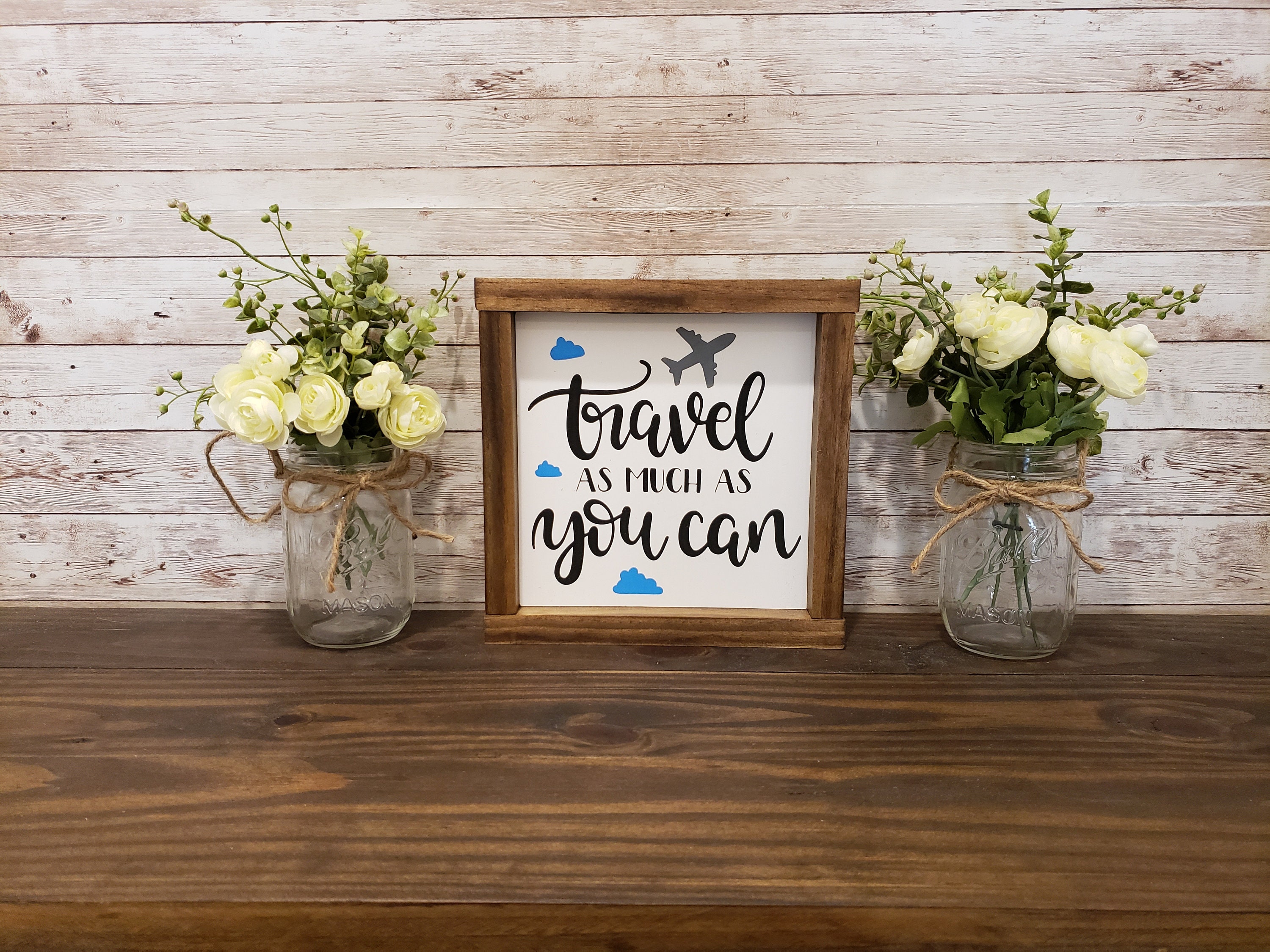 Travel Sign Travel Decor Travel Lover Travel Gift World - Etsy UK