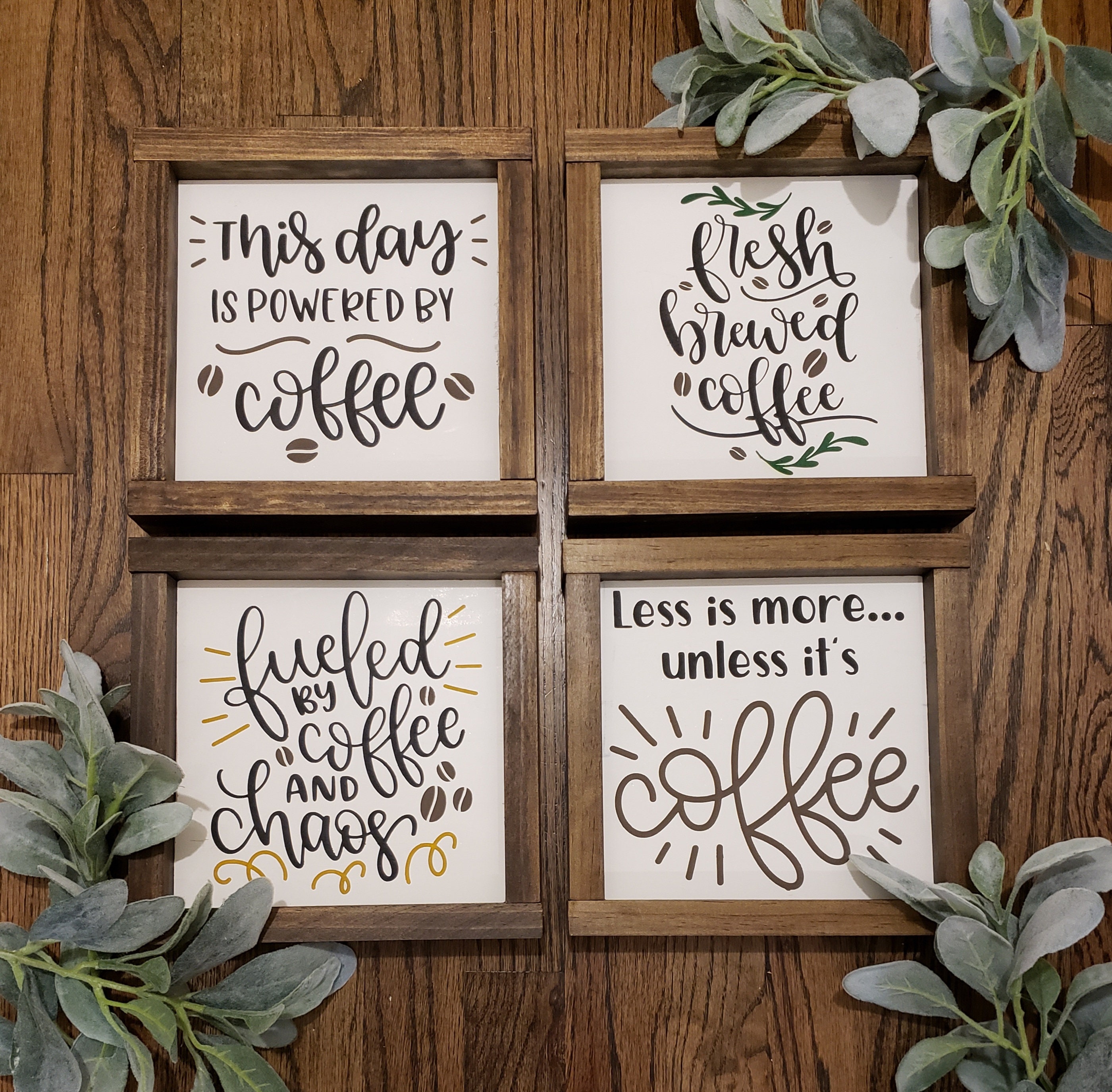 Coffee Signs, Coffee Decor, Coffee Lover Signs, Farmhouse Signs ...