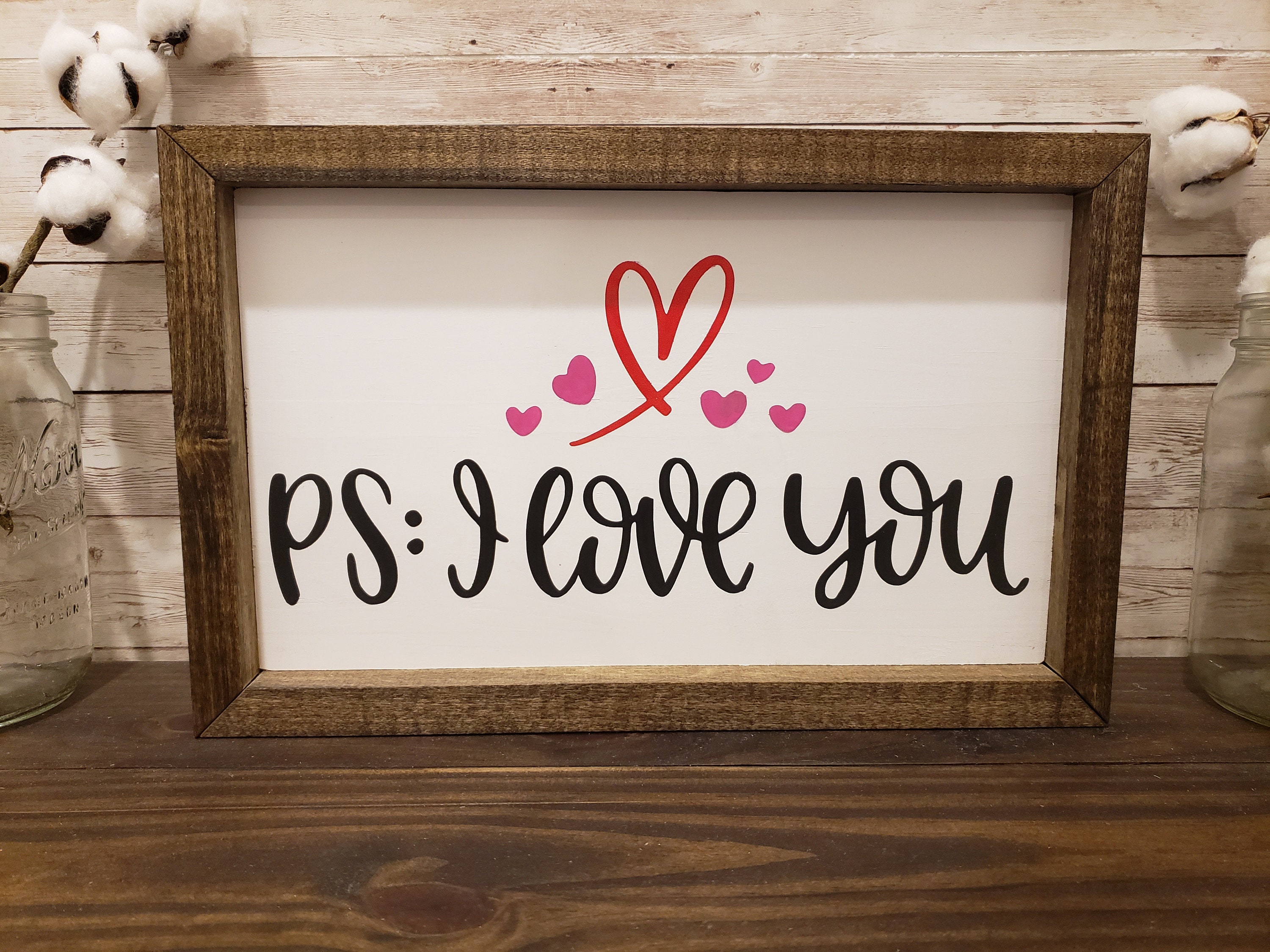 Valentine's Day Signs, Love Signs, Farmhouse Signs, Valentine Signs ...