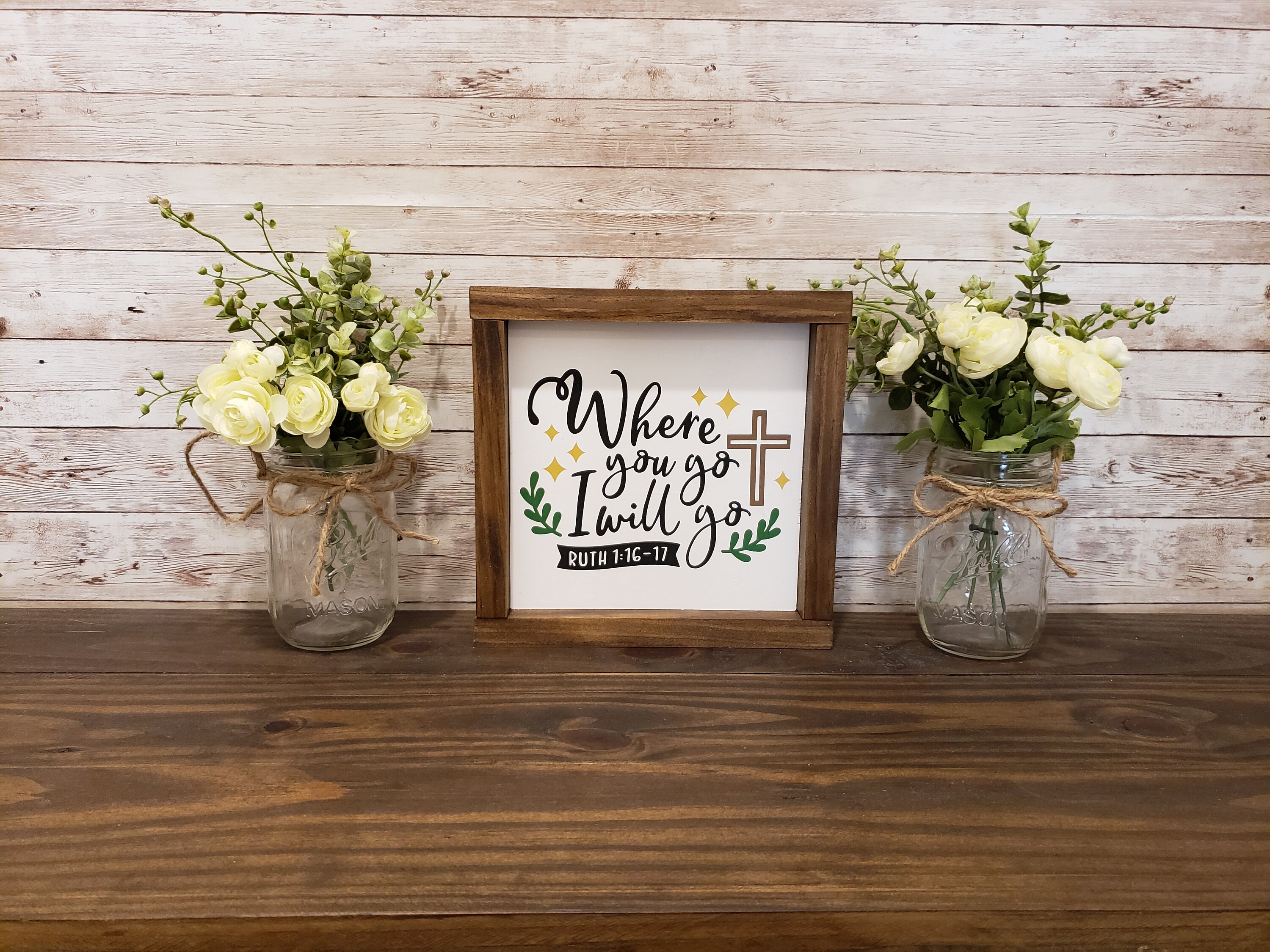 Faith Sign Faith Decor Religious Sign Religious Decor - Etsy UK