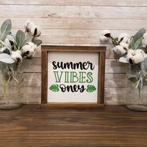 Summer Sign, Summer Decor, Summertime Decor, Farmhouse Sign, Farmhouse ...