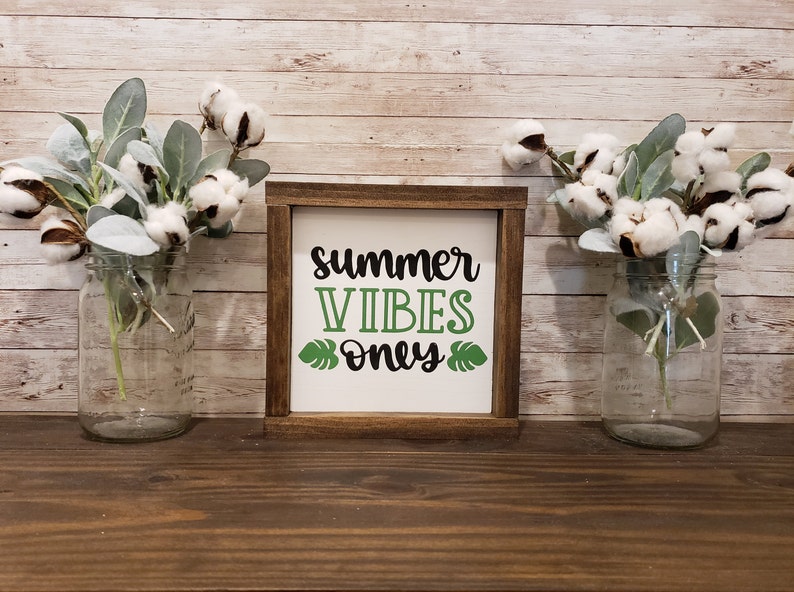 Summer Sign, Summer Decor, Summertime Decor, Farmhouse Sign, Farmhouse ...