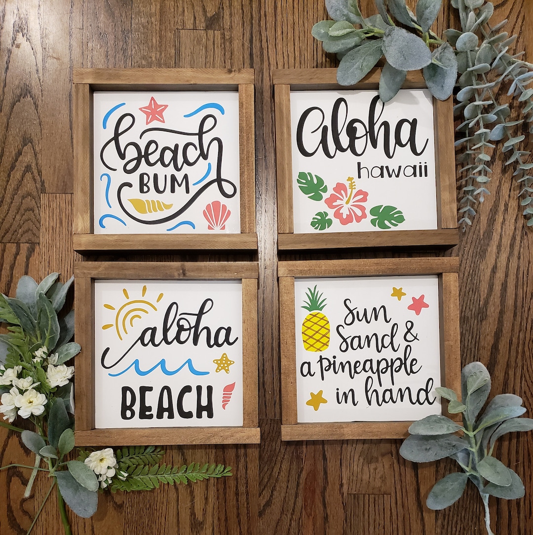 Summer Sign, Summer Decor, Beach Sign, Beach Decor, Coastal Decor ...