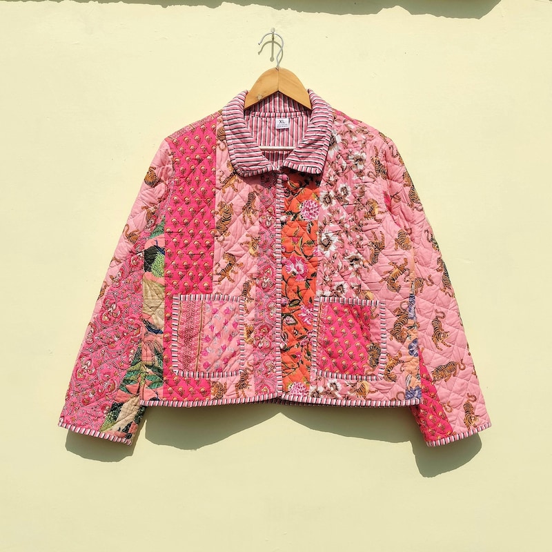 Patchwork Jacket - Etsy