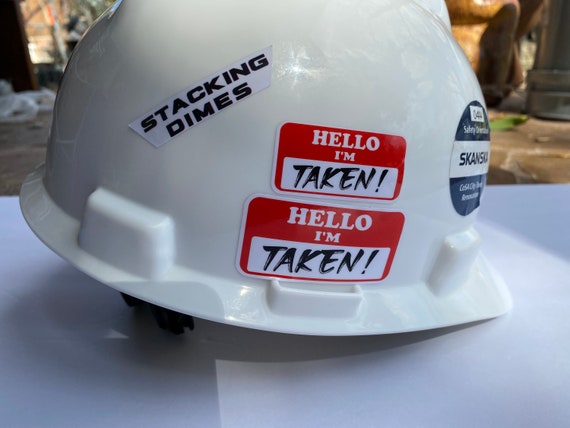 Hello I'm Taken Sticker | Etsy