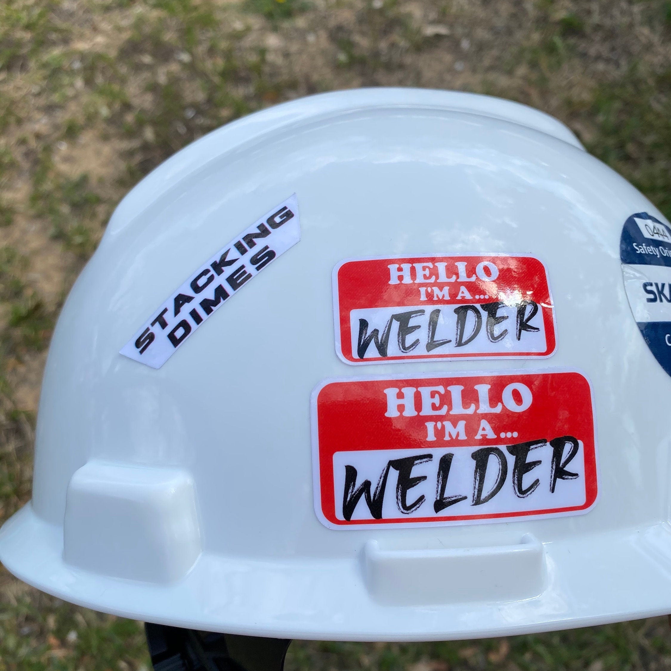Hello I'm A... Welder Hard Hat Sticker - Etsy