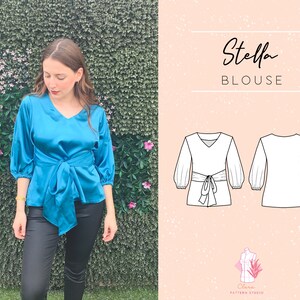 Top PDF Sewing Pattern / DIY Top / Digital Pattern / Printable - Etsy