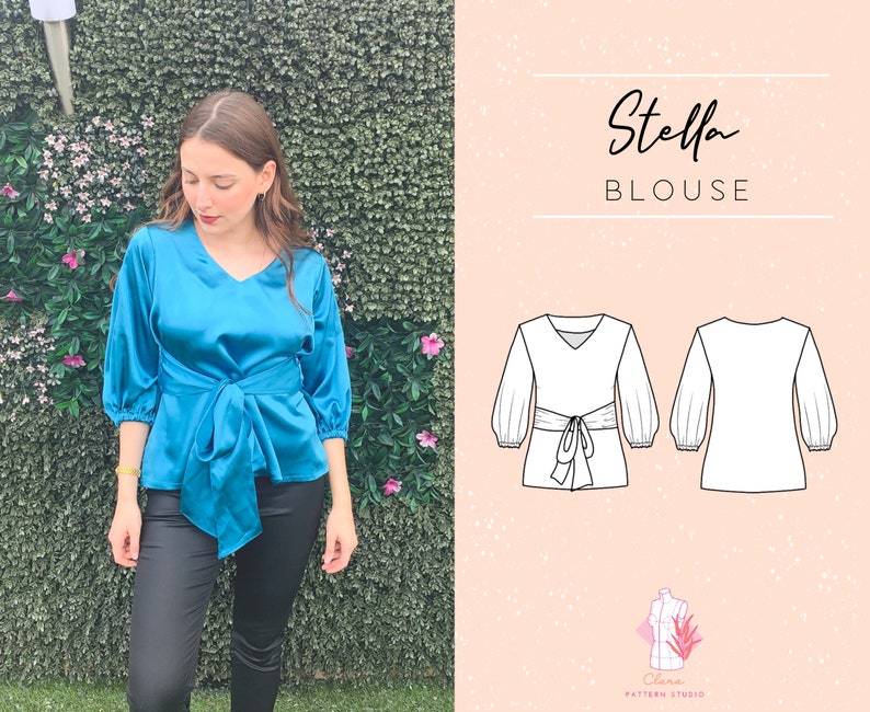 Top PDF Sewing Pattern / DIY Top / Digital Pattern / Printable - Etsy