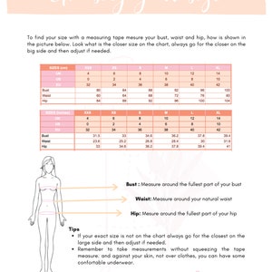 Crop Top Sewing Pattern for Women/ DIY Top / Digital Pattern ...