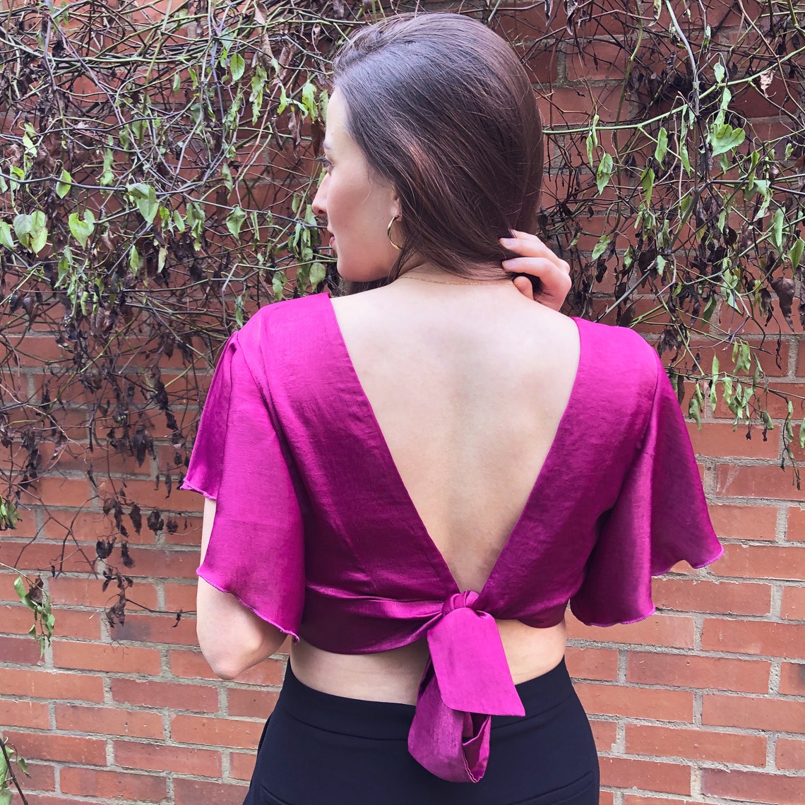 PDF Sewing Pattern Crop Top for Women/ DIY Top / Digital Pattern ...