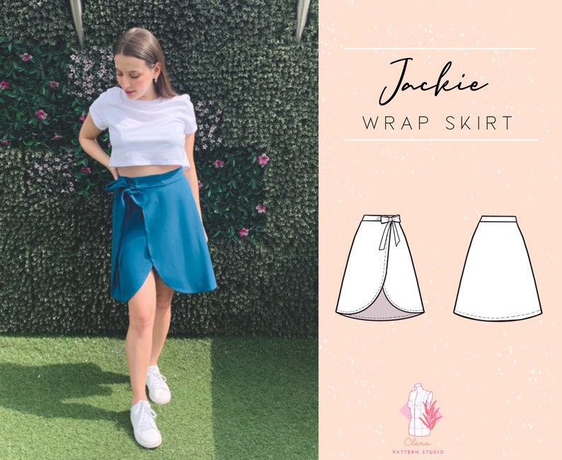 PDF Sewing Pattern Wrap Skirt for Women/ DIY Skirt / Digital | Etsy