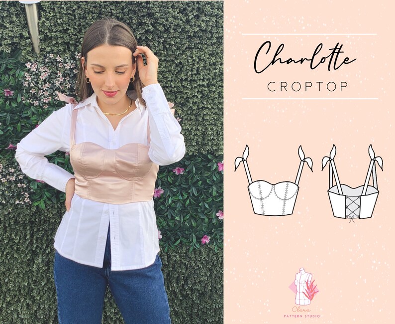 Corset / Bustier PDF Sewing Pattern for Women/ DIY Top / | Etsy