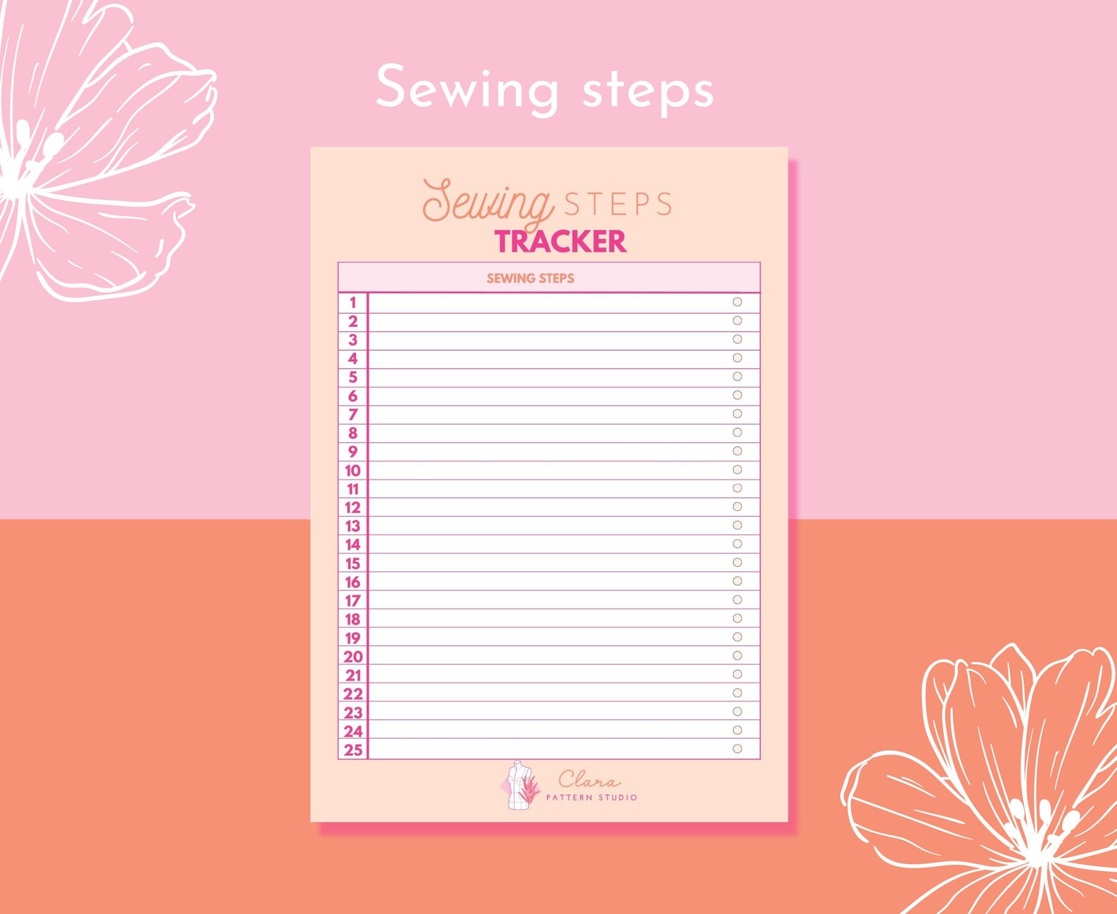 2023 Printable Sewing Planner/ Sewing Diary / Craft Planner/ - Etsy