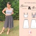 PDF Sewing Pattern Crop Top for Women/ DIY One Shoulder Top / Digital ...