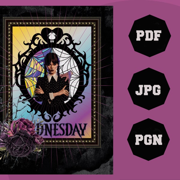 Wednesday Addams Umbrella - Etsy