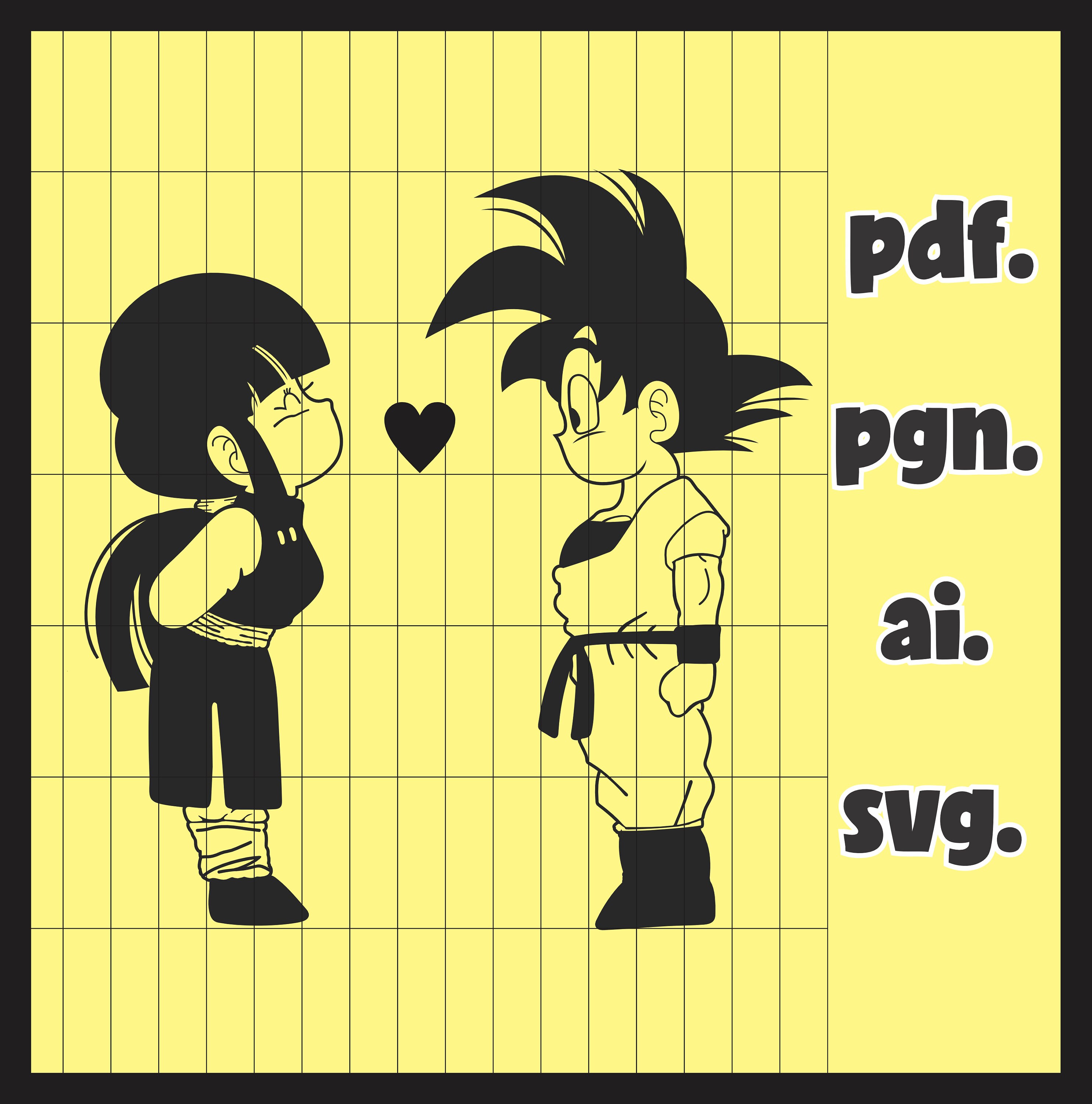 Anime SVG Anime Vector Manga SVG Manga Vector Cartoon SVG - Etsy México