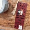 Book Besties BFF Matching Bookmarks Red Heart Bookish Gift for ...