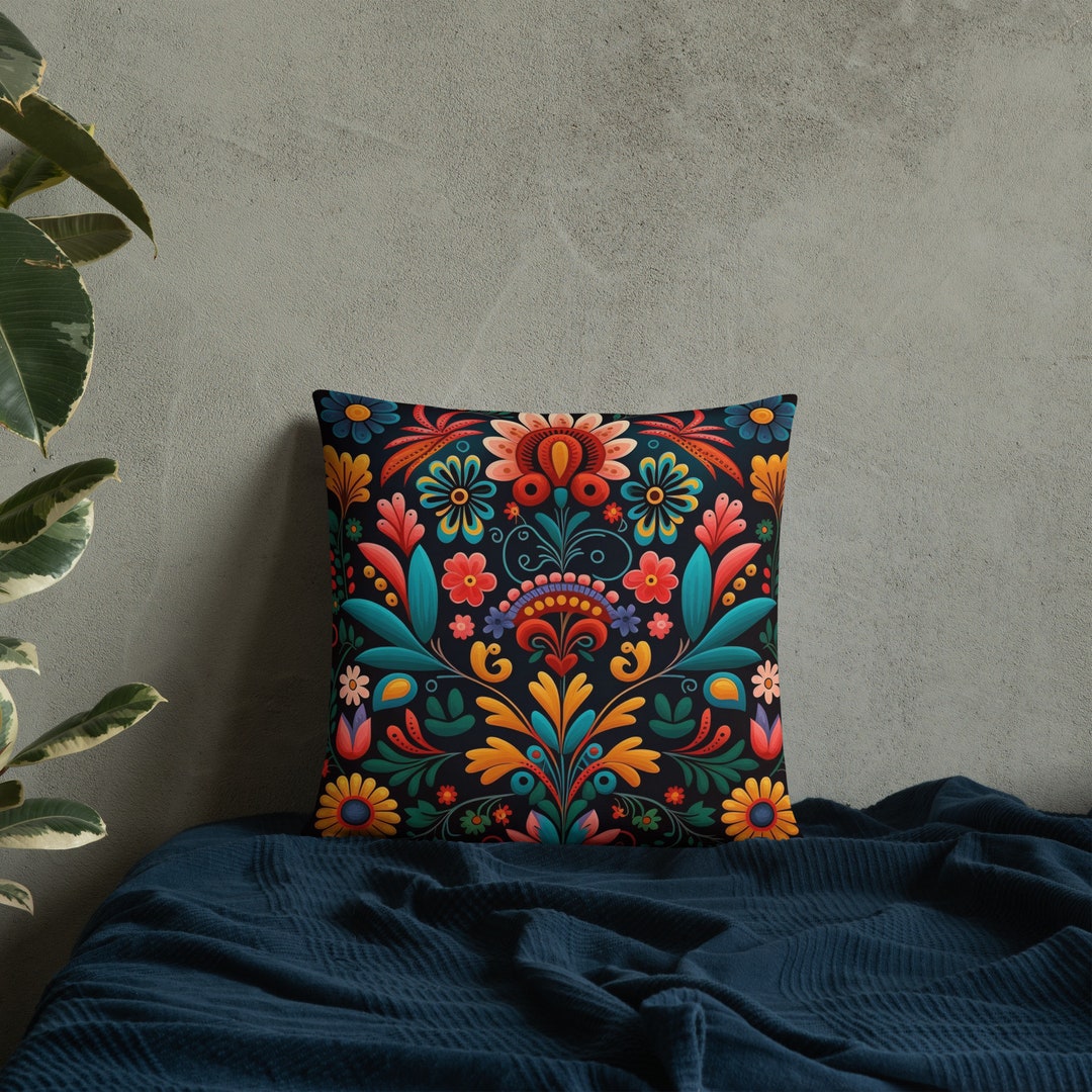 Throw Pillows Home Decor Pillow Hungarian Folk Art Hungary Home Accents ...