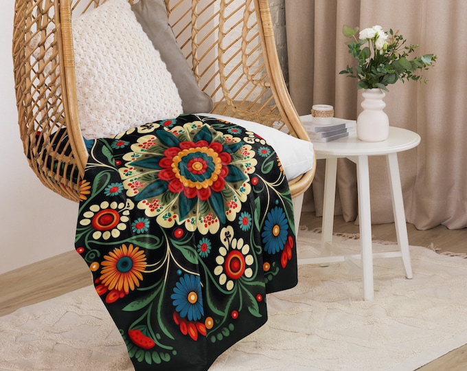 Vintage Polish Hand Woven Bird Motif Wall Hanging Wool Tapestry. Poland ...