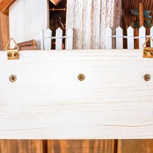 Handmade Wooden Key Holder, Wooden Lighthouse, Wall Hanging Key Holder ...