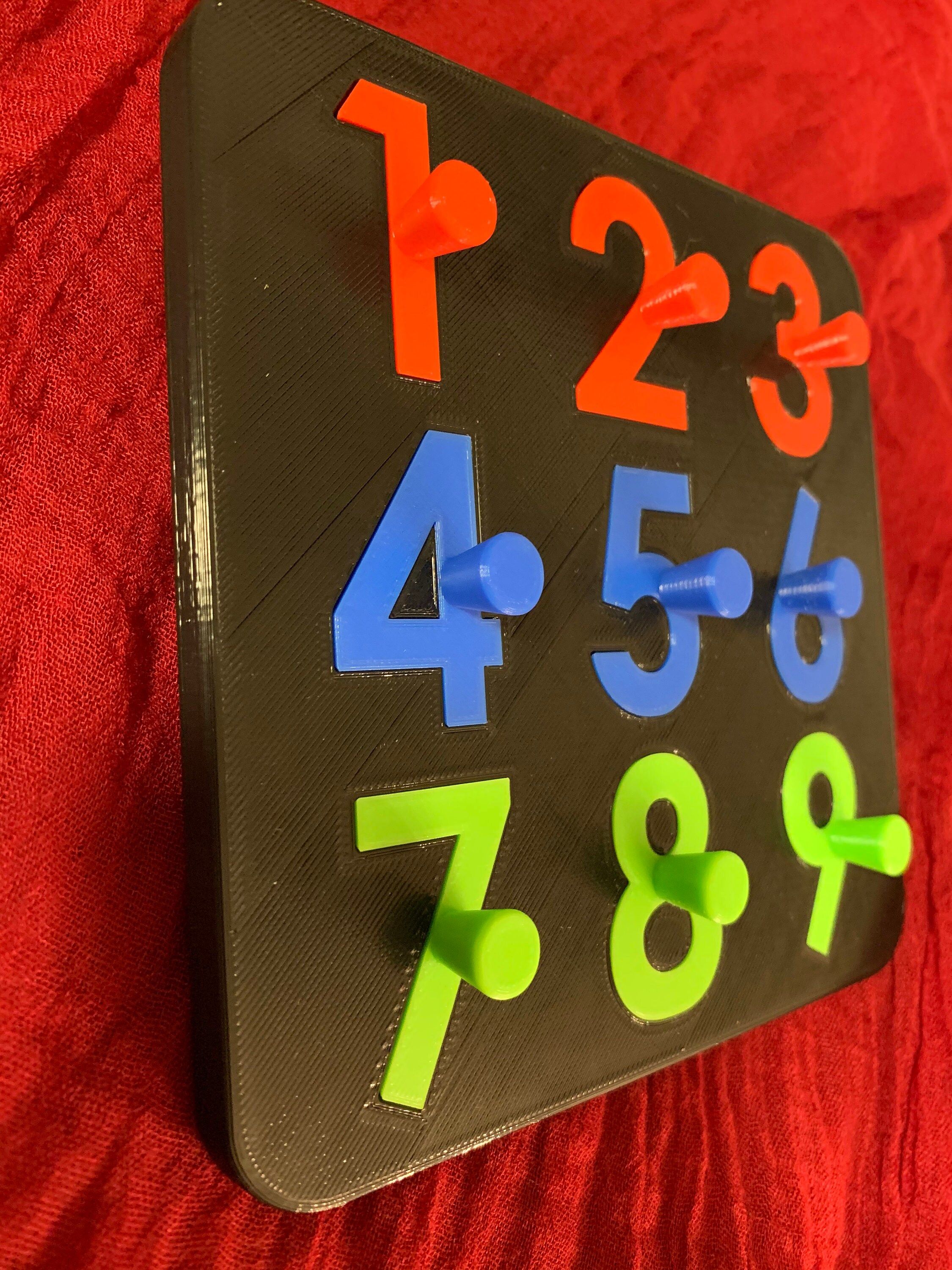 Montessori Learning 1 9 Number Puzzle Etsy montessori-learning-1-9-number-puzzle-etsy
