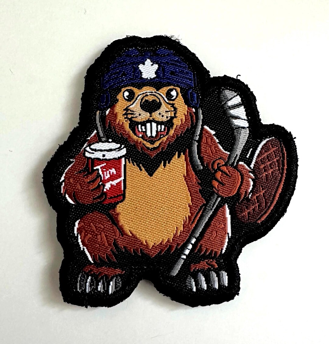 The Most Canadian Beaver Patch - Etsy