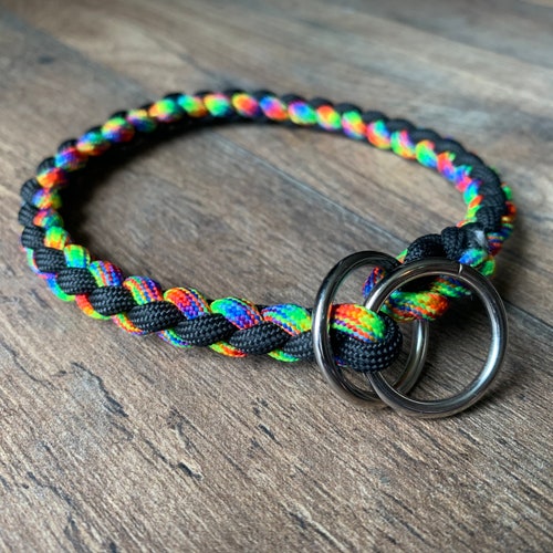 Paracord Slip Leash Slip Collar and Dog Leash All in One - Etsy