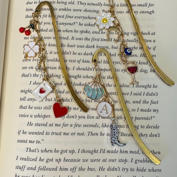 Metal Bookmark - Etsy