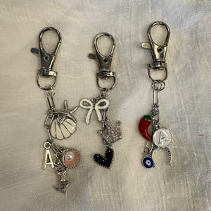 Custom Charm Keychain Purse Chain Purse Accessory Bag Accessory Gold ...