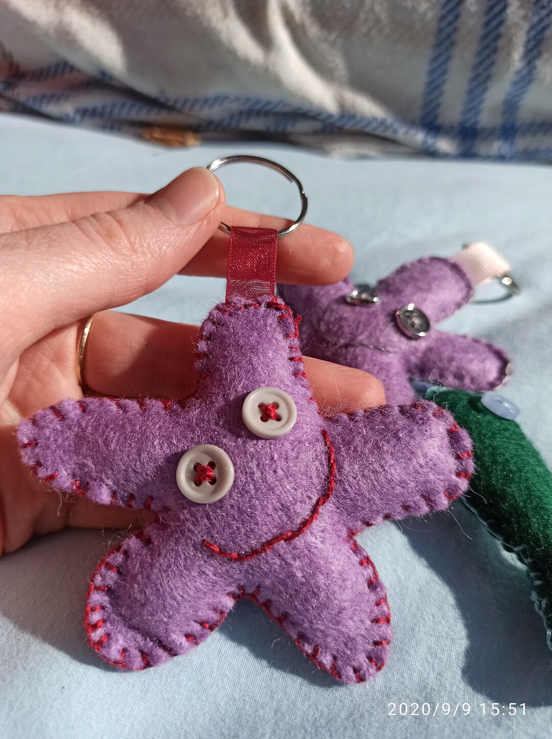 Handmade Key Rings - Etsy