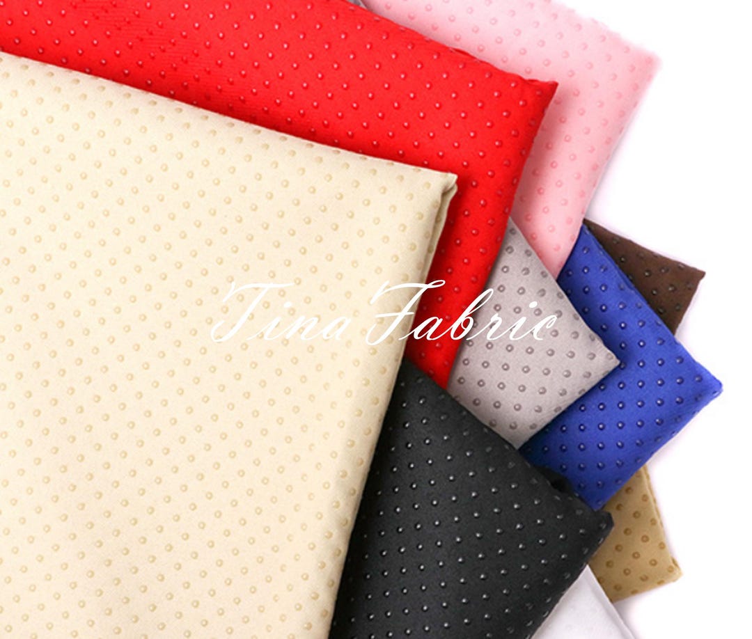 Dotted Non-slip Polyester Fabric: Grip Slipper Moulding, by the Half ...