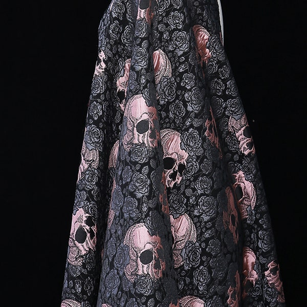 Skull Fabric - Etsy